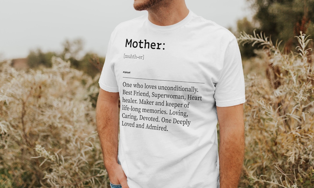 Mother Definition Shirt, Mother T-shirt, Mama Shirt, Mother Noun Tshirt ...