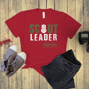 Scout Leader Shirt, Girl Scout Shirt, Girl Scout T Shirt, Girl Scout ...