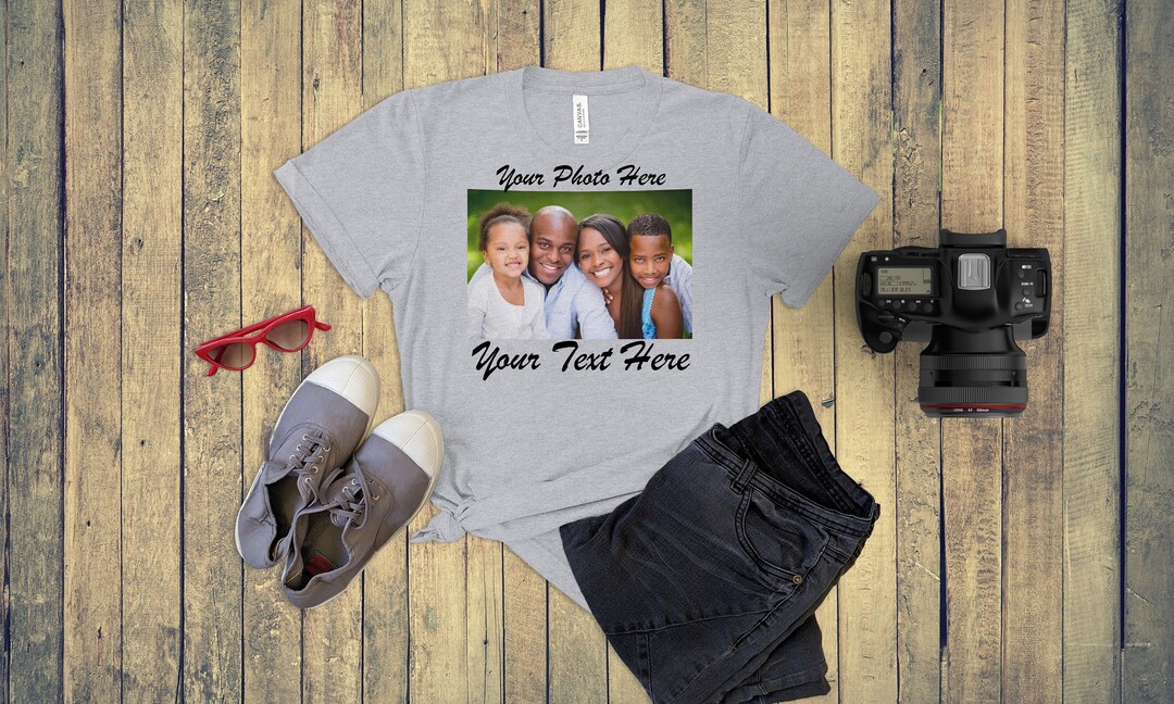Custom Picture Shirt, Custom Shirt, Custom Photo Tshirt, Birthday Photo ...