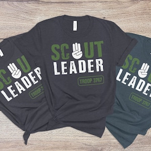 Scout Leader Shirt, Girl Scout Shirt, Girl Scout T Shirt, Girl Scout ...