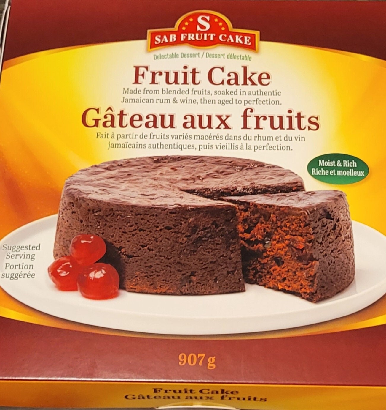 Jamaican-style Fruit Rum Cake, Black Cake 2lb - Etsy