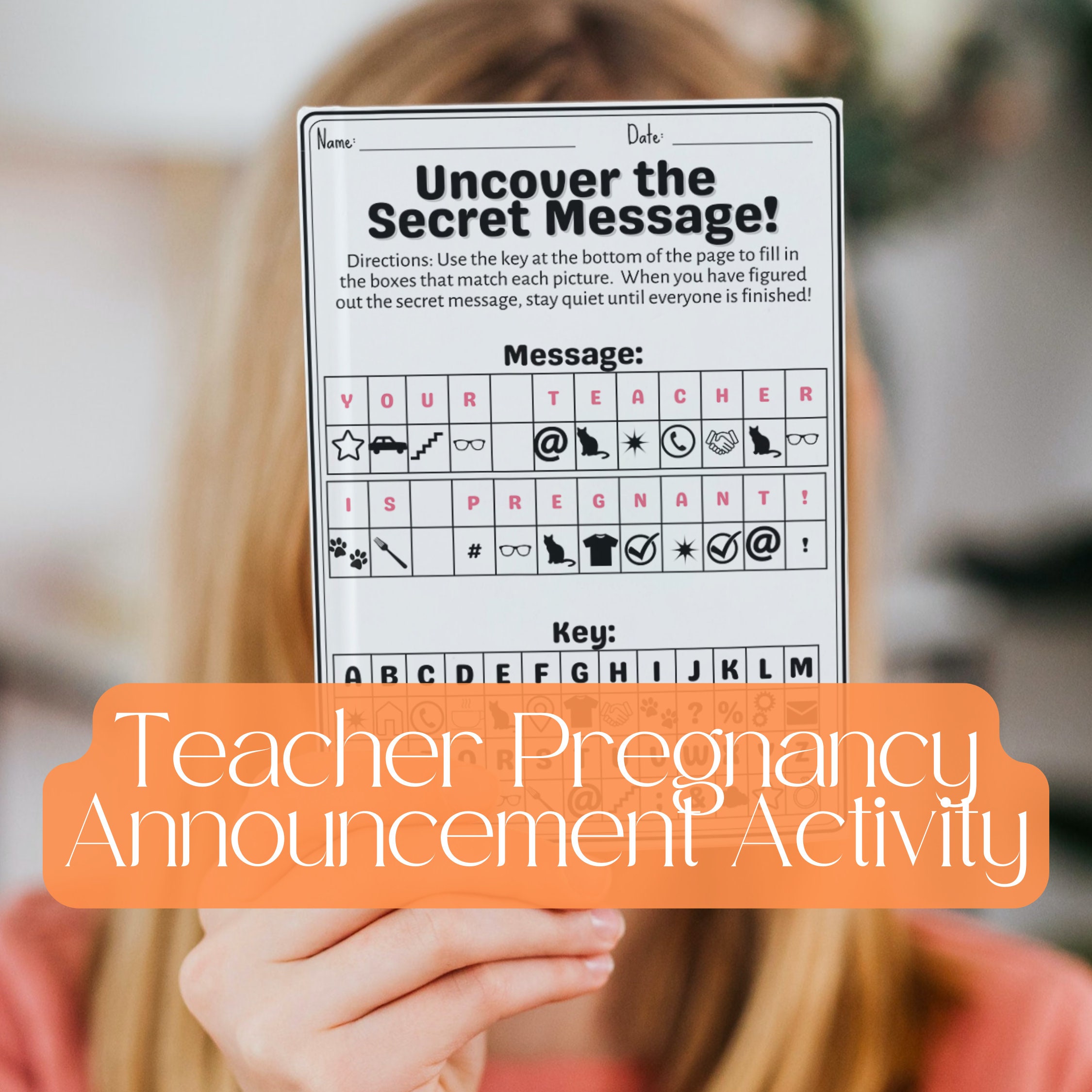 Pregnant Teacher In Class