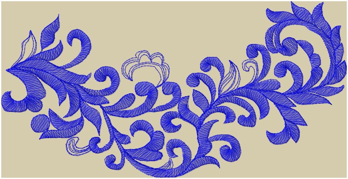 Embroidery Design. Machine Embroidery Design. for Curtains and - Etsy