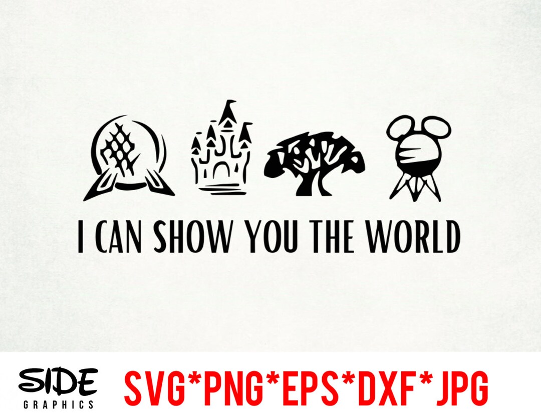 I Can Show You the World Instant Download Digital File Svg, Png, Eps ...