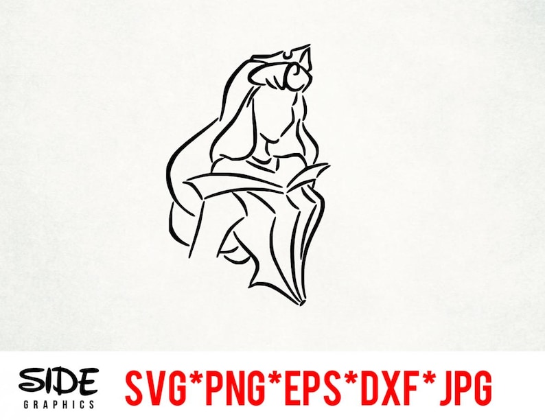 Aurora Outline Instant Download Digital File Svg, Png, Eps, Jpg, and ...