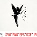 Tinker Bell Instant Download Digital File Svg, Png, Eps, Jpg, and Dxf ...