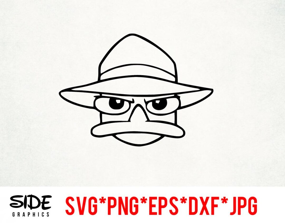 Agent P SVG, Cricut Silhouette Cut File (digital Download) - Etsy