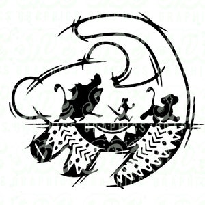 Simba Design Instant Download Digital File Svg, Png, Eps, Jpg, and Dxf ...