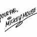 Mickey Signature Instant Download Digital File Svg, Png, Eps, Jpg, and ...