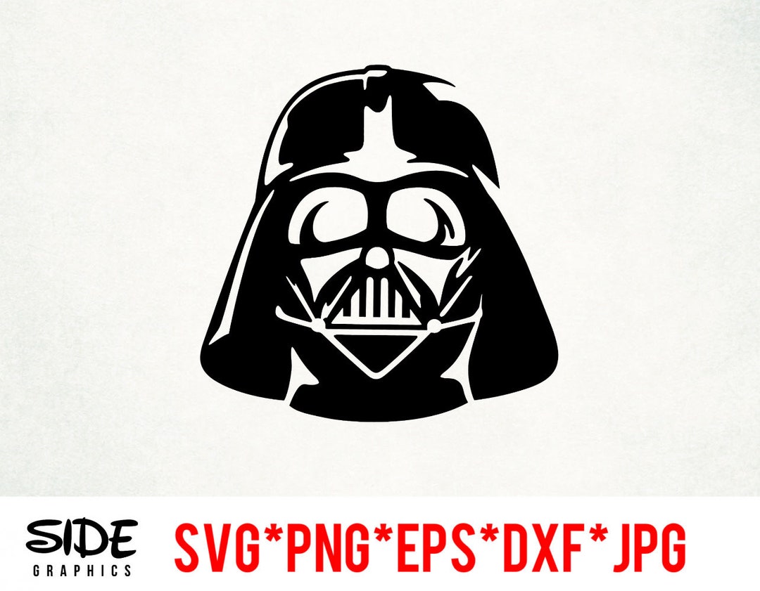 Darth Vader Instant Download Digital File Svg, Png, Eps, Jpg, and Dxf ...