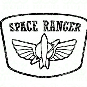 Space Ranger Instant Download Digital File Svg, Png, Eps, Jpg, and Dxf ...