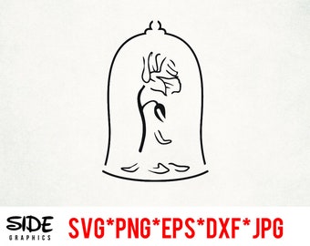 Enchanted Rose PNG/SVG Digital Download - Etsy