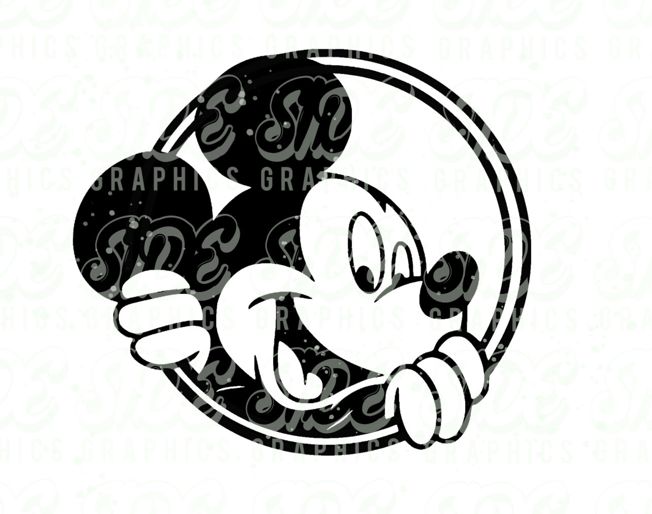 Mickey Logo Instant Download Digital File Svg Png Eps Jpg - Etsy