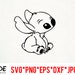 Stitch Instant Download Digital File Svg, Png, Eps, Jpg, and Dxf Clip ...