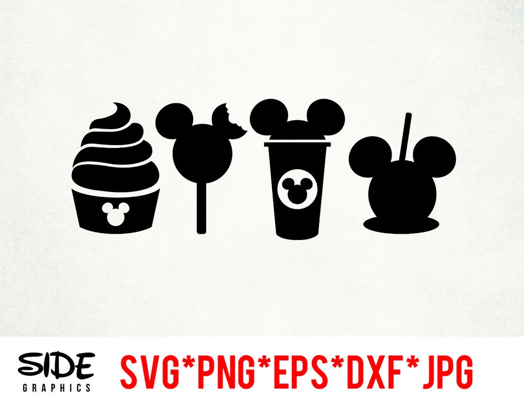 Mickey Treats Instant Download Digital File Svg, Png, Eps, Jpg, and Dxf ...