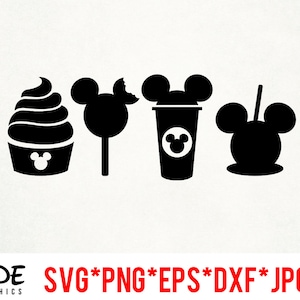 Mickey Treats Instant Download Digital File Svg, Png, Eps, Jpg, and Dxf ...