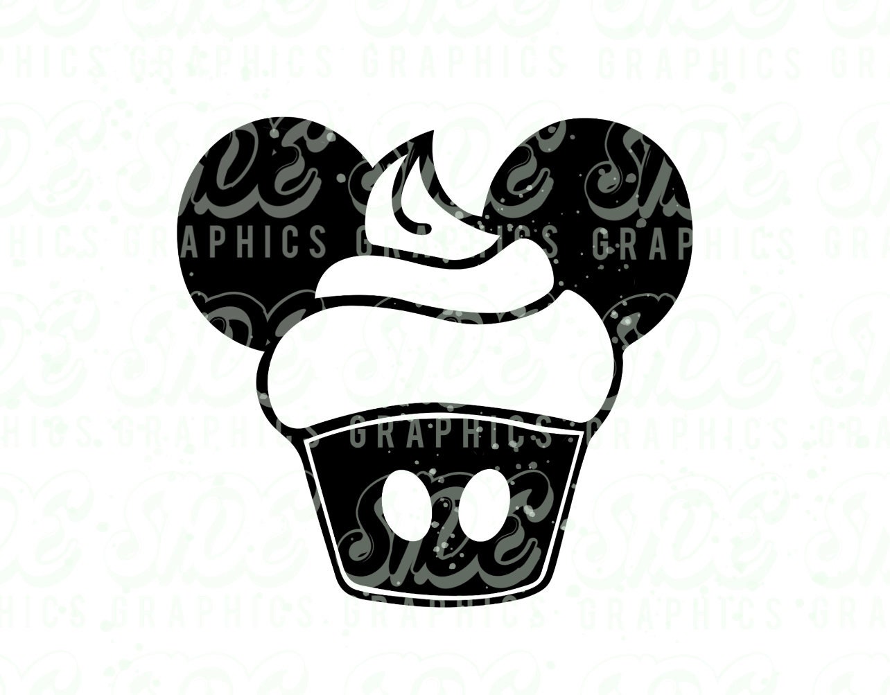 Mickey Cupcake SVG Instant Download Digital File Svg Png - Etsy Canada