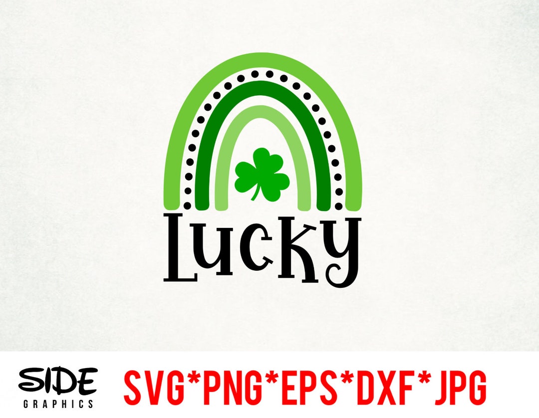 Lucky Instant Download Digital File Svg, Png, Eps, Jpg, and Dxf Clip ...