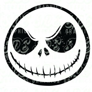 Jack Skellington Instant Download Digital File Svg, Png, Eps, Jpg, and ...