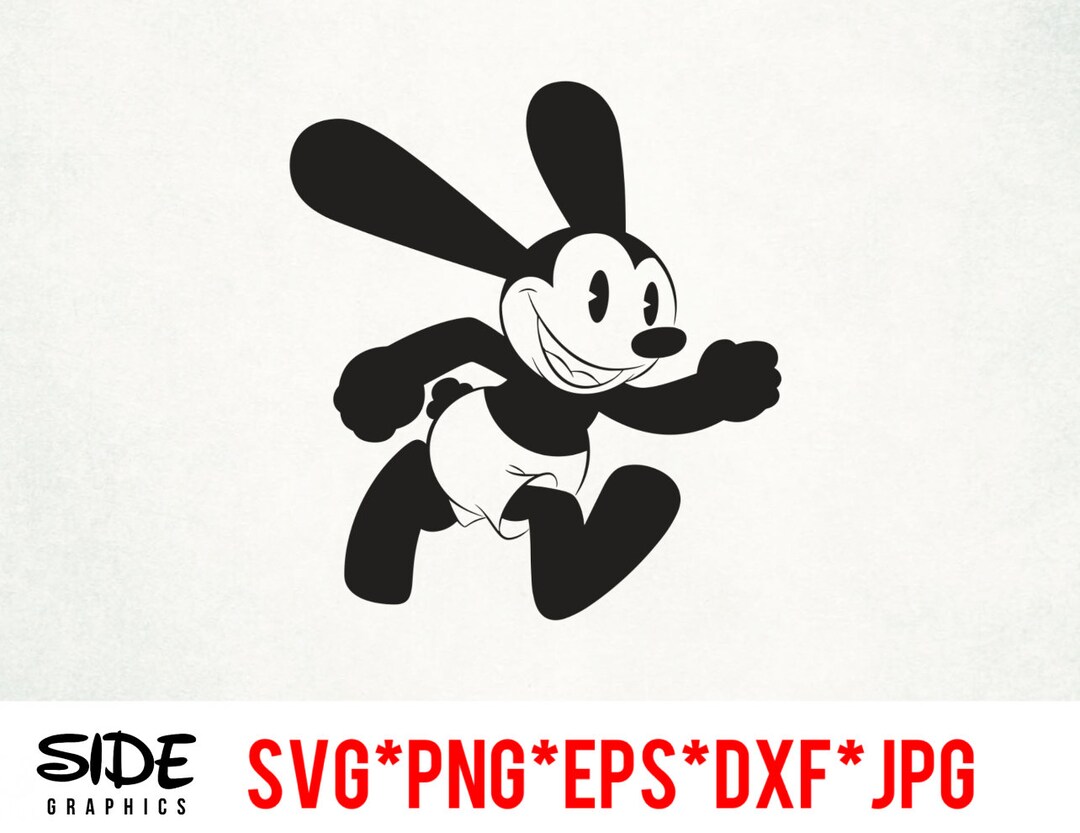 Oswald Instant Download Digital File Svg, Png, Eps, Jpg, and Dxf Clip ...