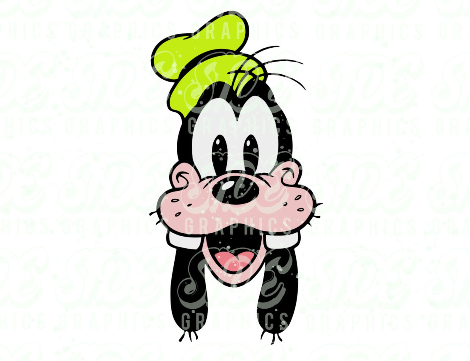 Goofy Instant Download Digital File Svg, Png, Eps, Jpg, and Dxf Clip ...