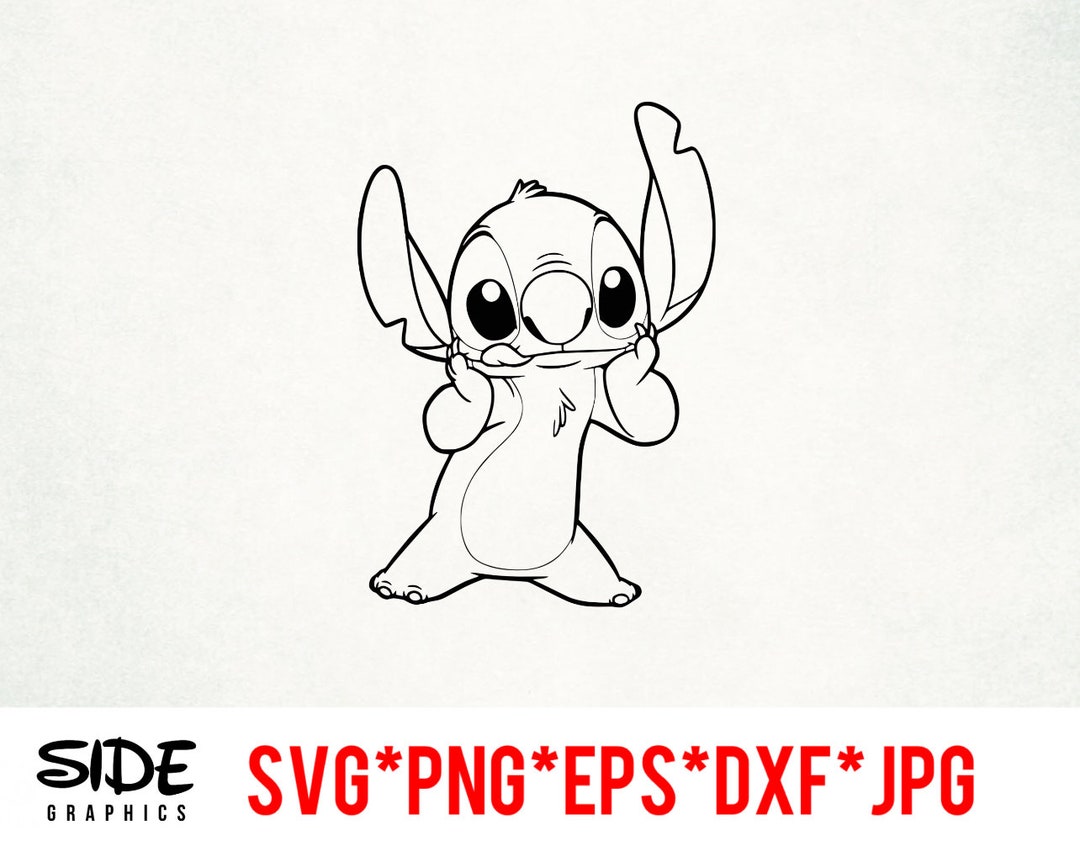 Stitch Instant Download Digital File Svg, Png, Eps, Jpg, and Dxf Clip ...