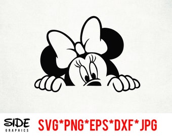 Minnie Mouse Cute SVG Instant Download Digital File Svg Png - Etsy Canada