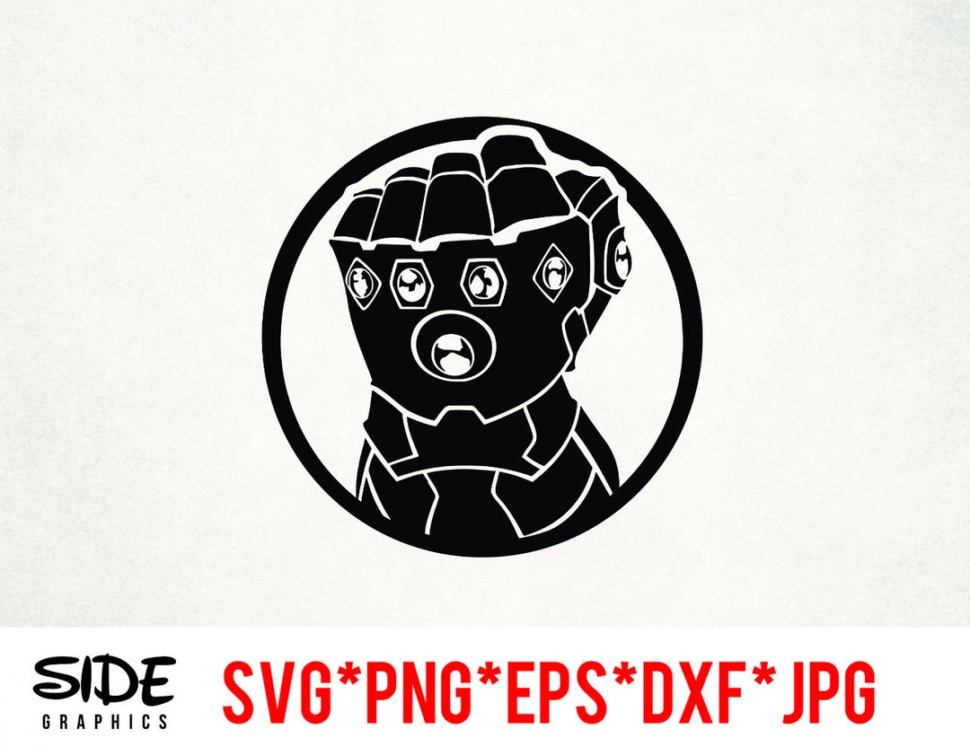Infinity Gauntlet Instant Download Digital File Svg, Png, Eps, Jpg, and ...