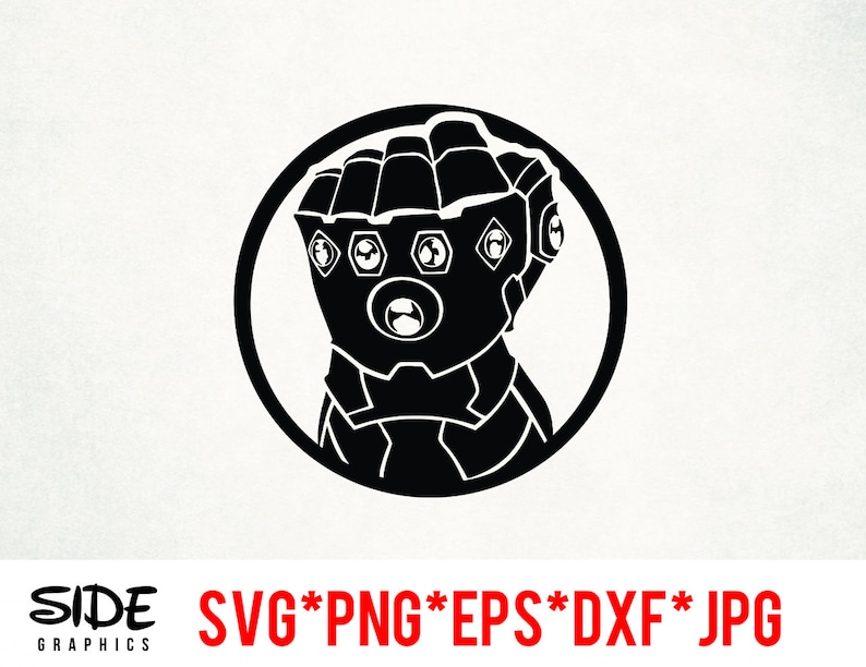 Infinity Gauntlet Instant Download Digital File Svg, Png, Eps, Jpg, and ...