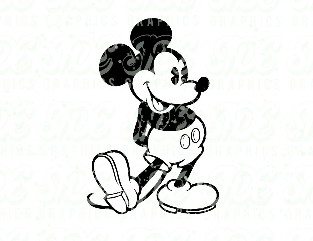 Mickey Instant Download Digital File Svg Png Eps Jpg and - Etsy