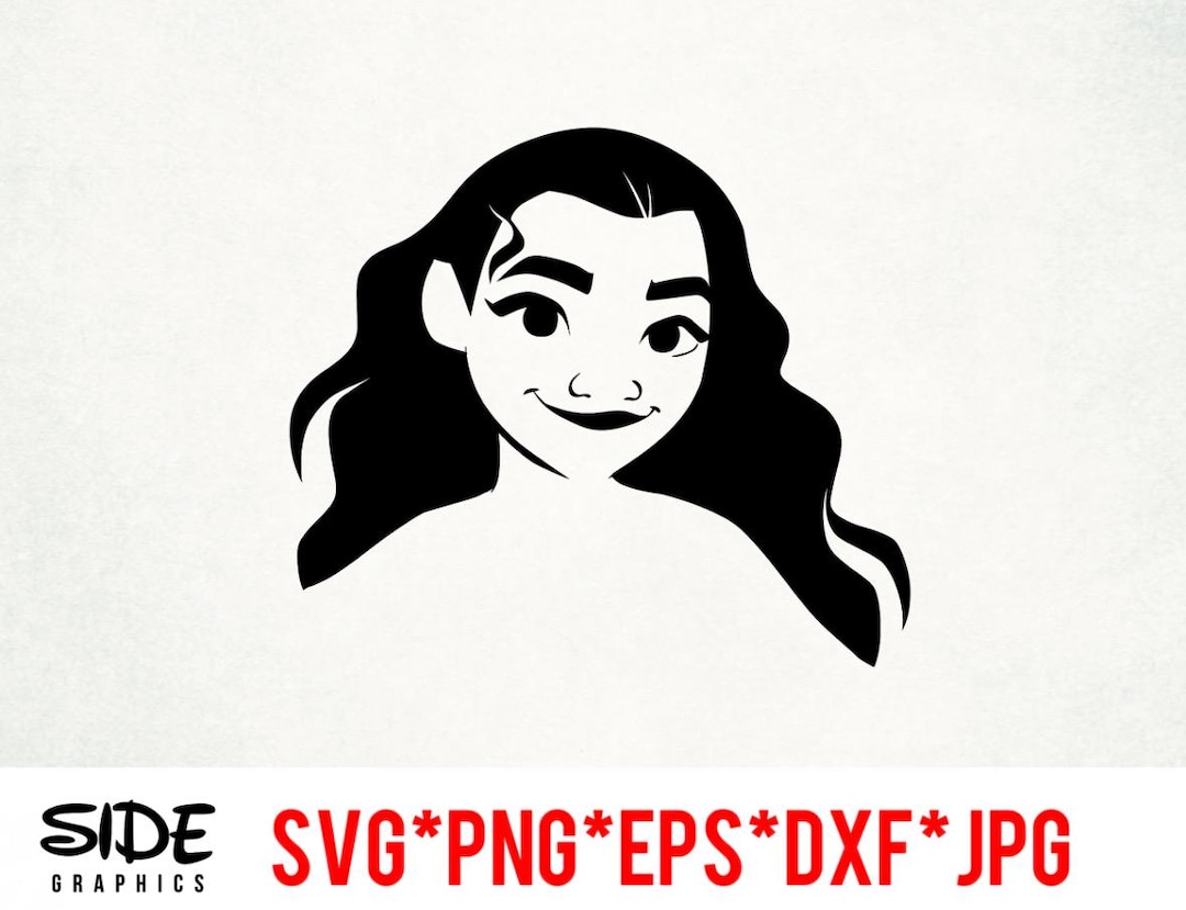 Moana Instant Download Digital File Svg, Png, Eps, Jpg, and Dxf Clip ...