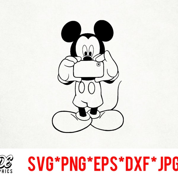 Mickey Camera Png - Etsy