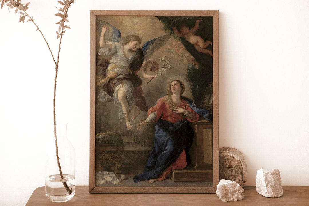 Catholic Art Prints Vintage Christian Digital Prints Catholic Printable ...