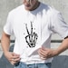 Skeleton Peace Sign, Skeleton Peace Hand, Skeleton Peace Sign Cut Files ...