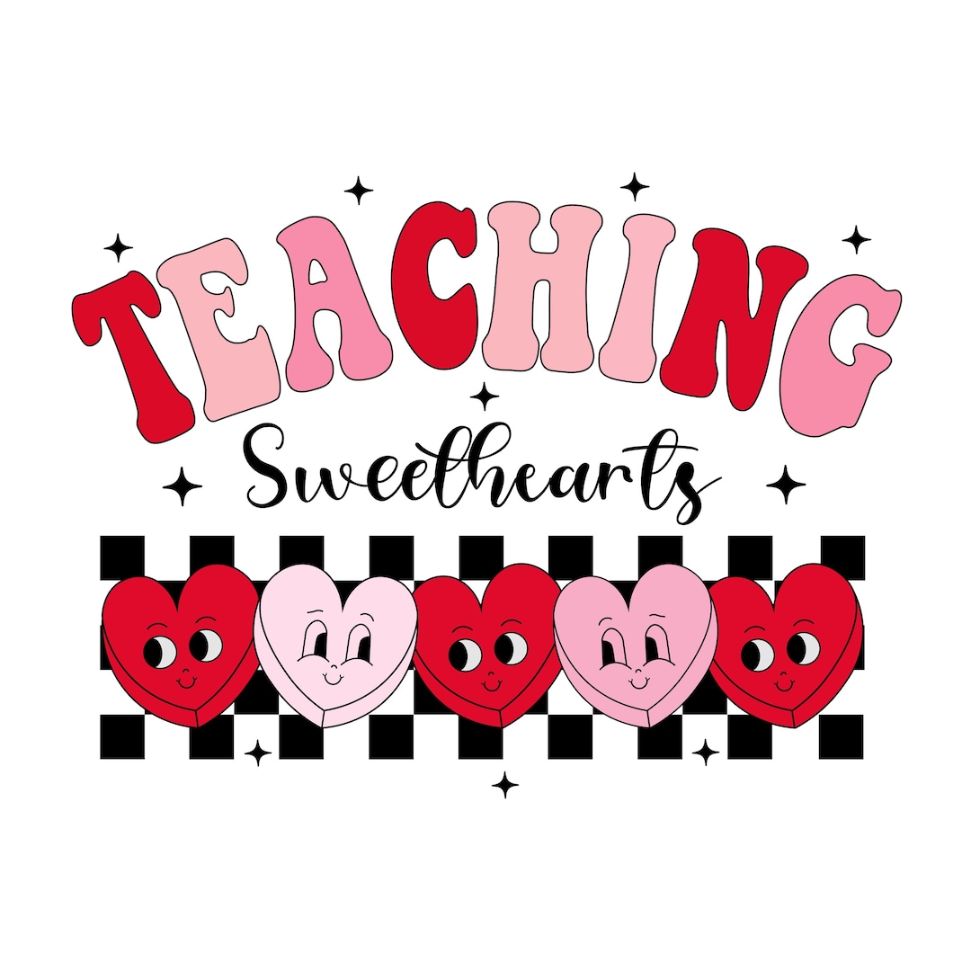 Teaching Sweethearts Png, Teacher Valentine Png, Love Png, Valentines ...