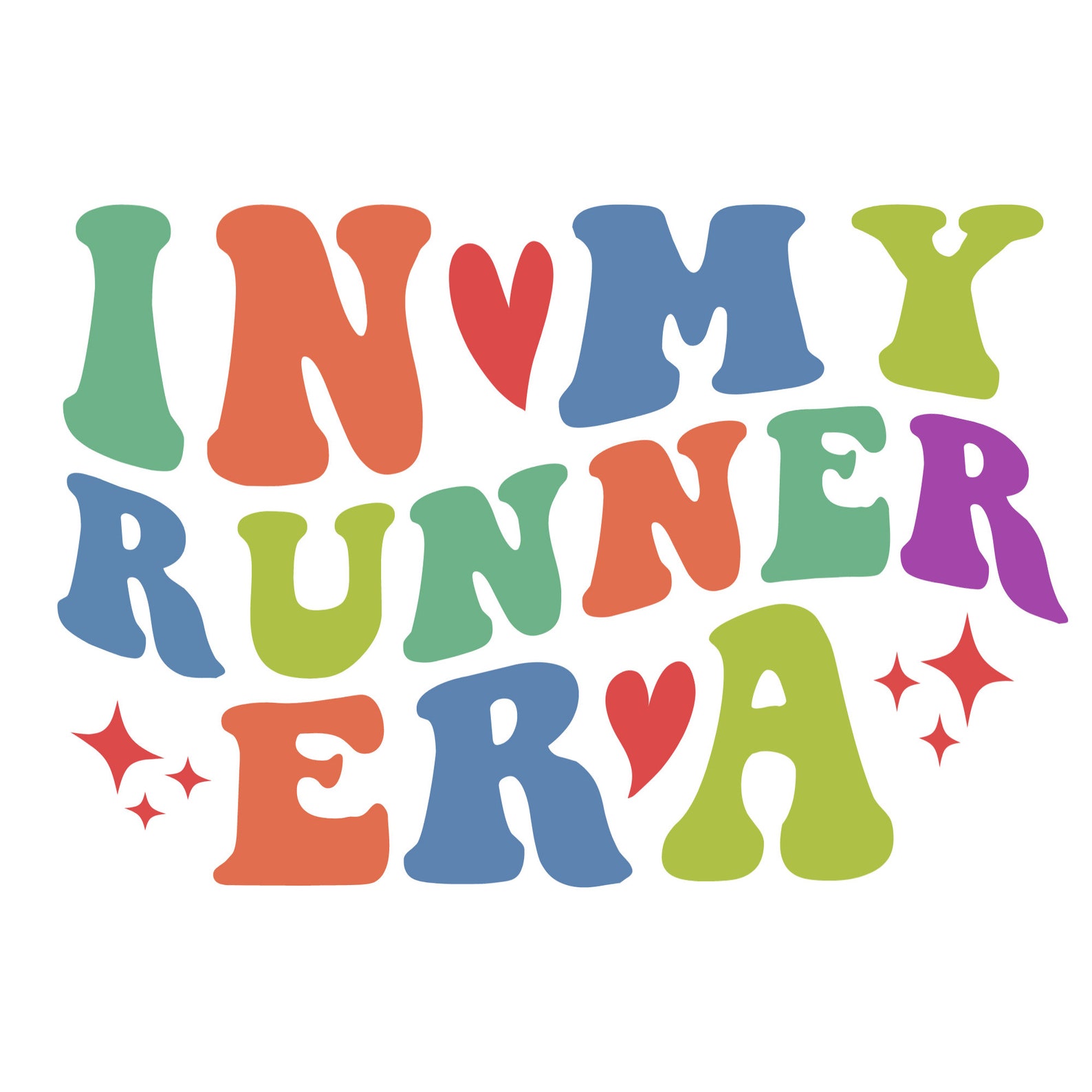 In My Runner Era Svg Png, Funny Runner Shirt, Funny Marathon Athlete ...
