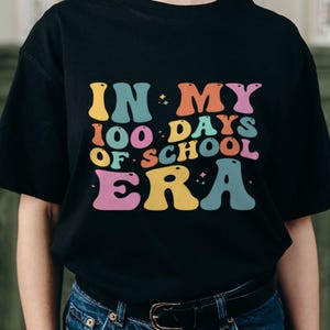 100 Days of School Png ,in My 100 Days of School Era, Groovy 100 Days ...