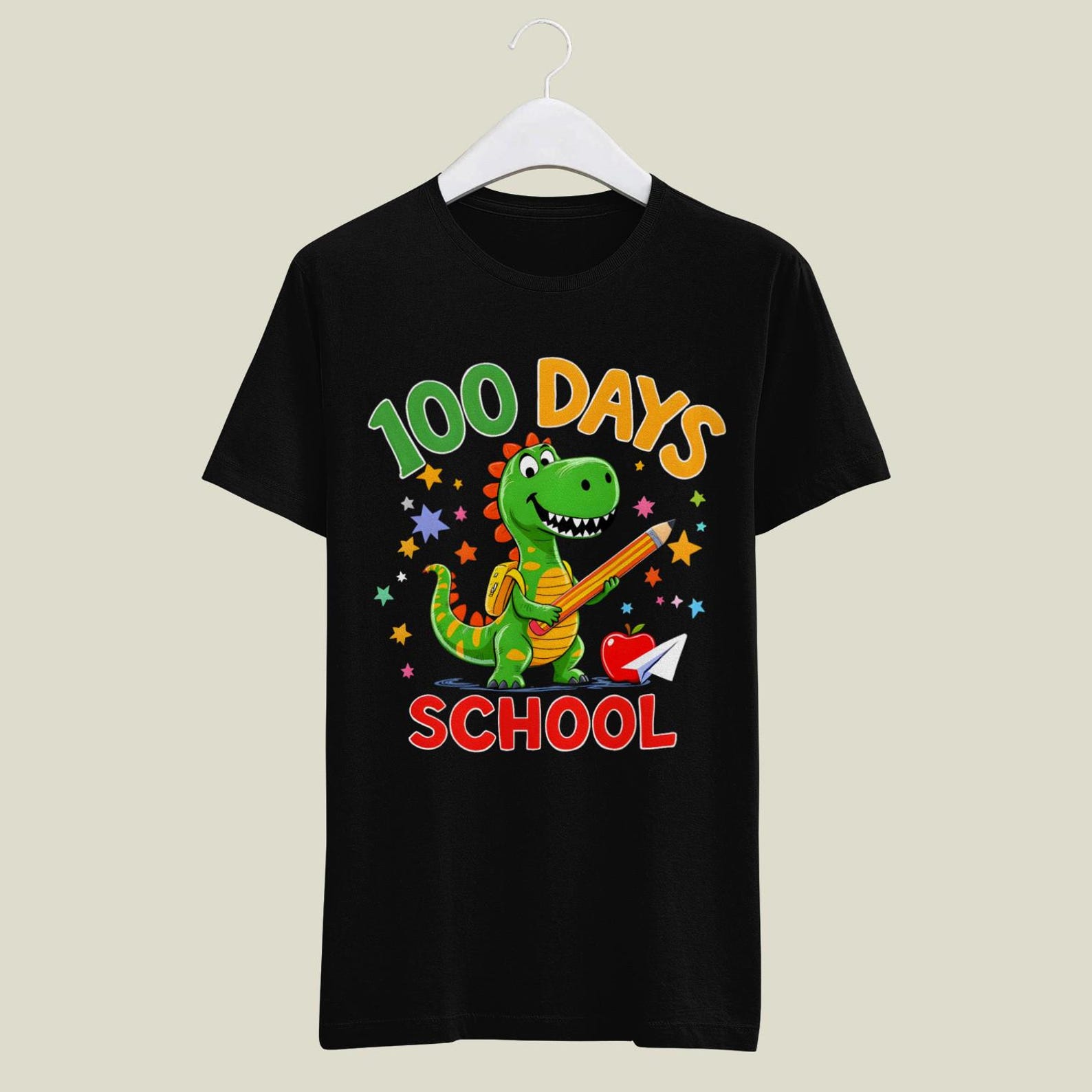 100 Days of School Dinosaur Png,happy 100th Day Gift Png,100 Days ...