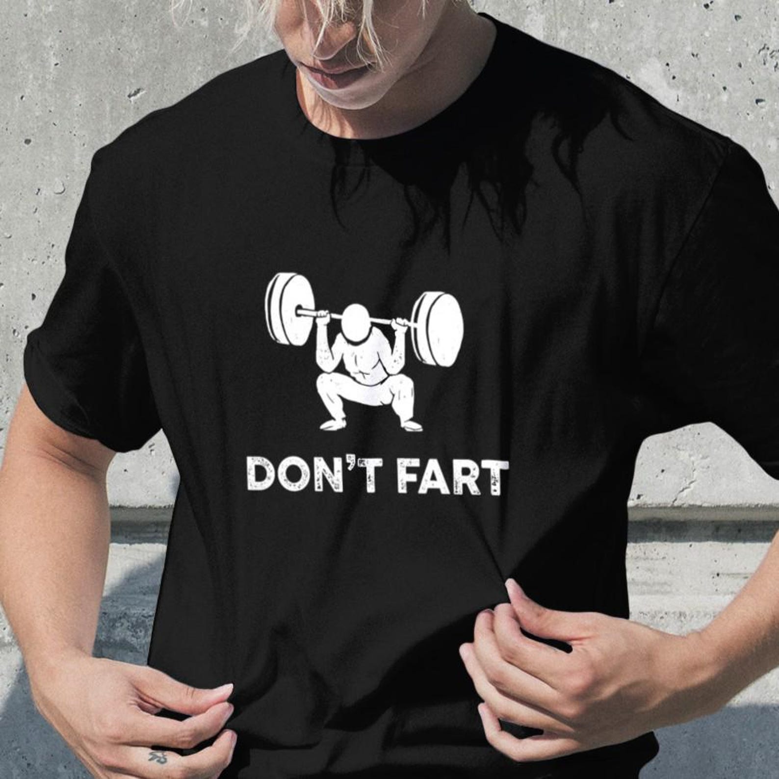 Don't Fart Png , Fitness Png, Gym Png, Exercise Png ,instant Download ...