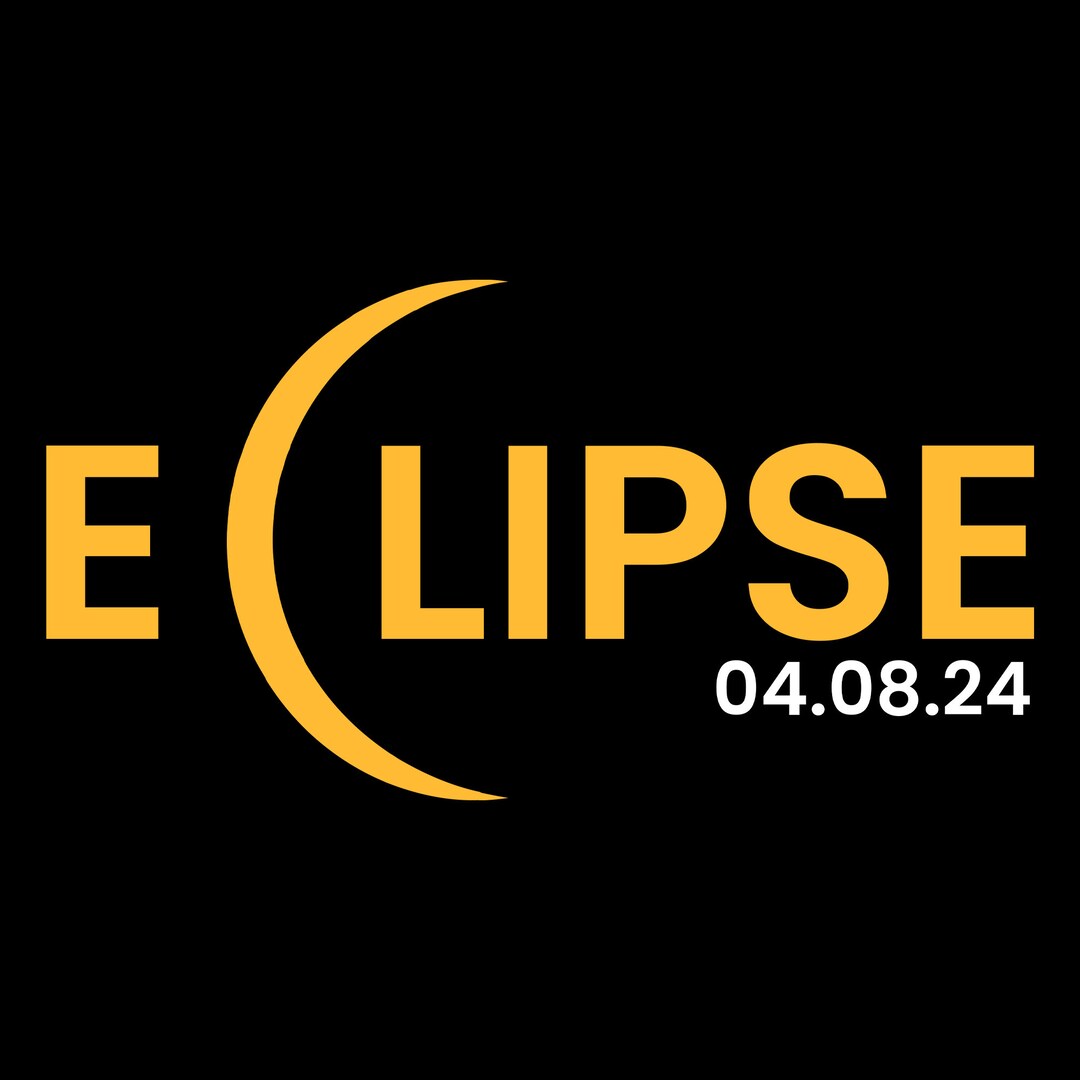 2024 Total Solar Eclipse April 8 Svg Png, Astronomy Lover Svg, North ...