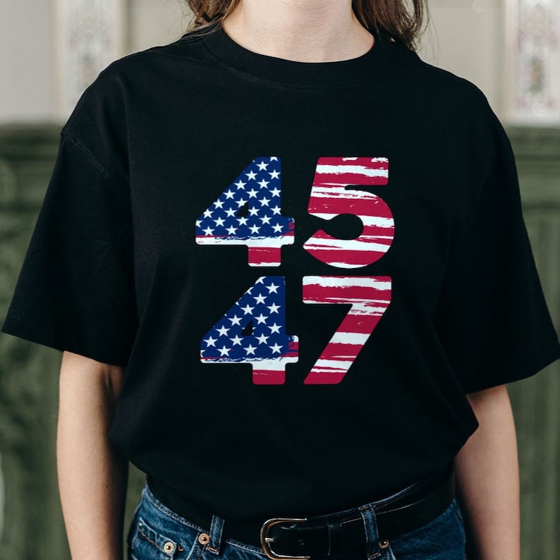 45 47 American Flag Svg, Digital Download File, Election PNG Bundle, 45 ...