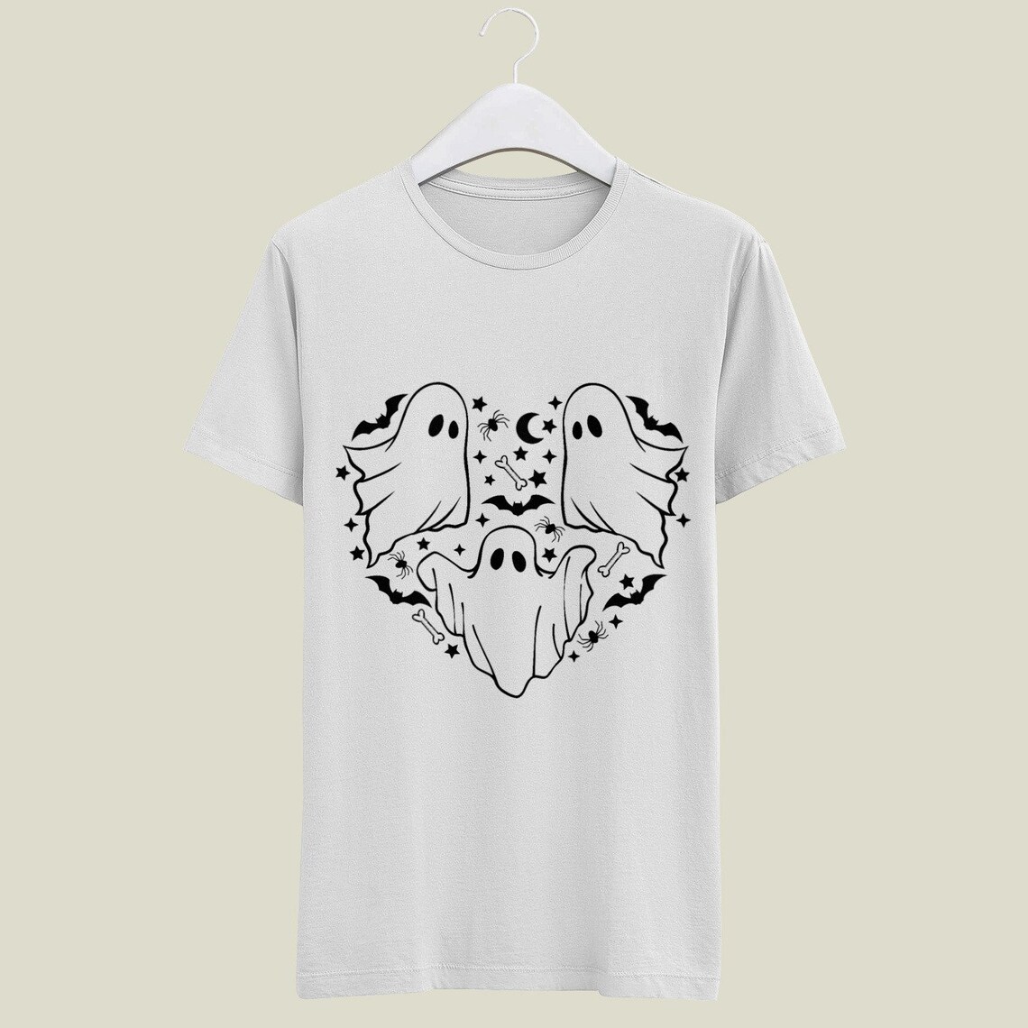 Ghost Heart SVG, Spooky Season Svg ,halloween Svg,boo Svg, Ghost Clip ...