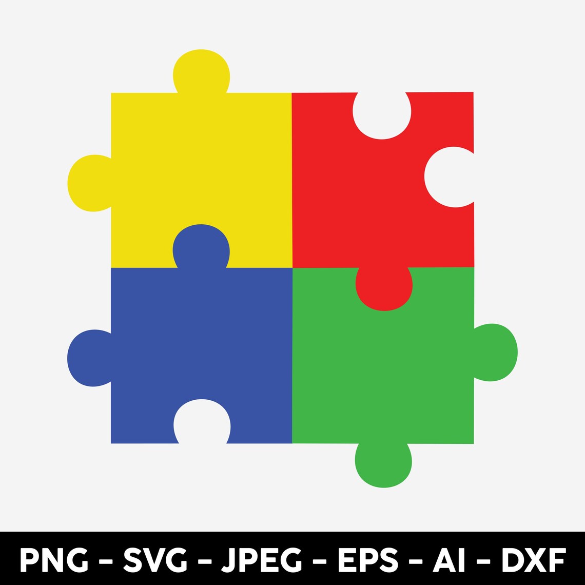 Austism Awareness Png, Puzzle Svg, Puzzle Piece Svg, Austism Clipart ...