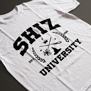 Shiz University Svg PNG, Back and Front Wizard Shiz University Shirt ...
