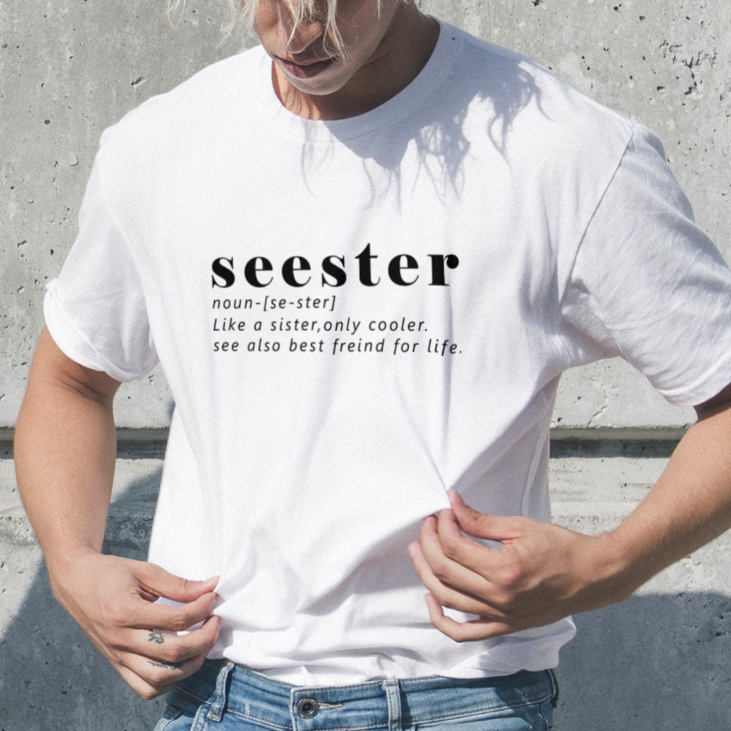 Seester Definition SVG PNG , Sister Birthday Gift , Sister Shirt , Cut ...