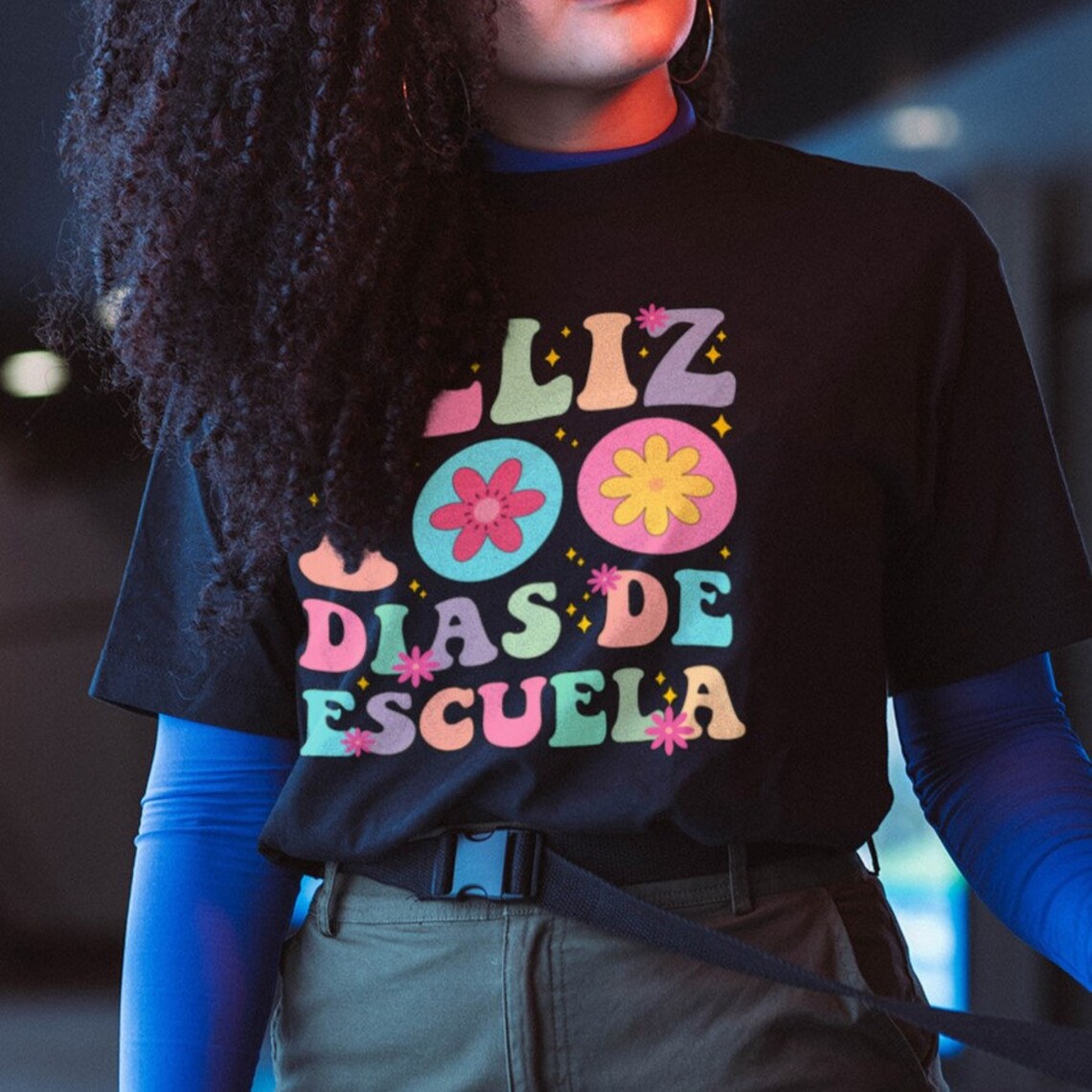 Groovy Feliz 100 Dias De Escuela SVG PNG ,groovy 100 Days Spanish Svg ...