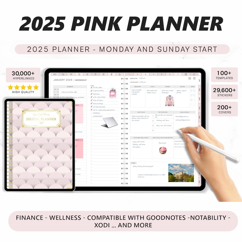 Goodnotes Planner - Etsy