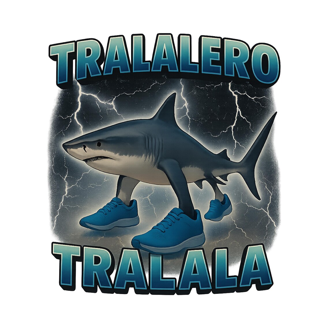 Tralalero Tralala Bootleg Brainrot Italienische Brainrot Meme Png, Hai ...