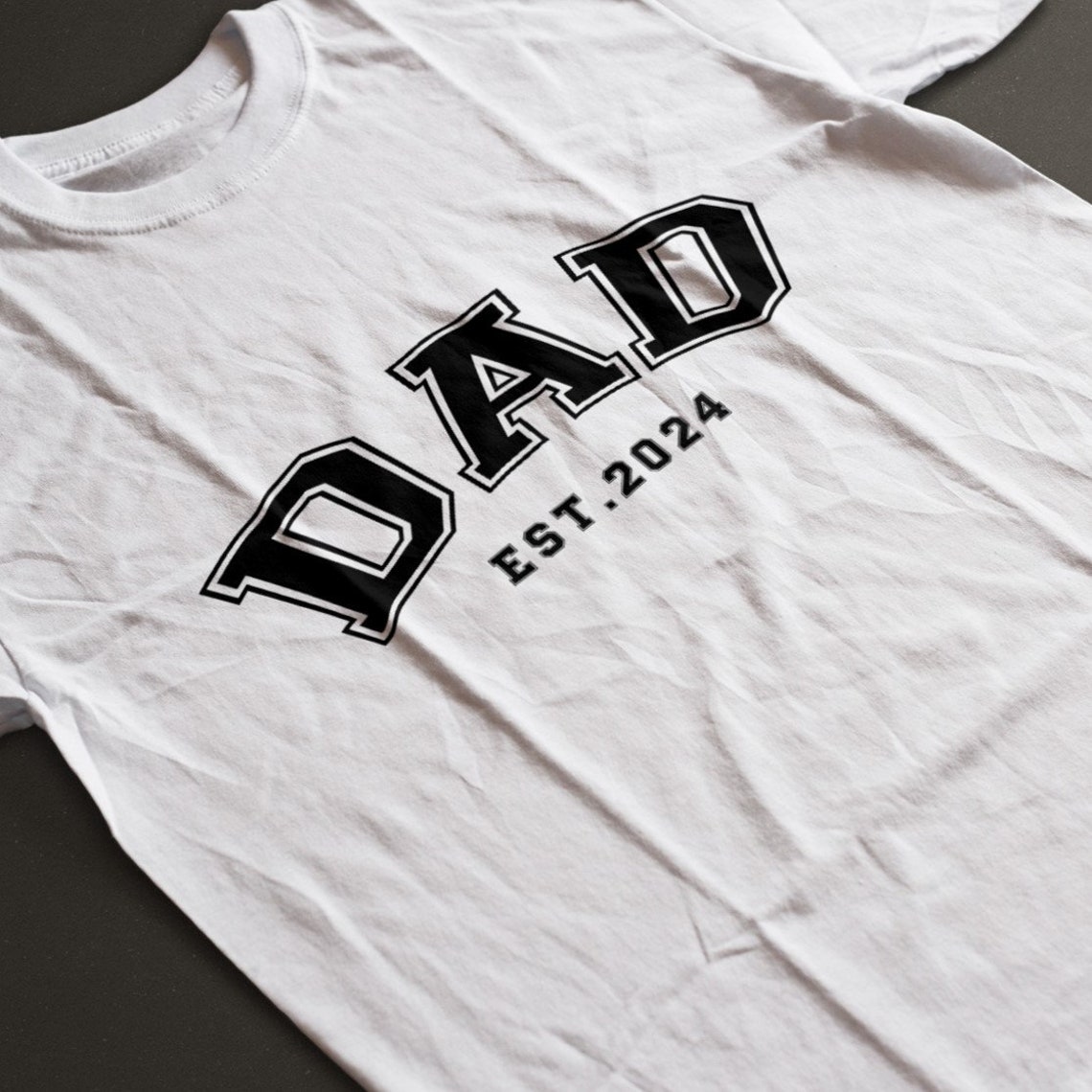 Dad Est 2024 Svg, Dad Varsity Svg, Dad Est 2024 Png, Daddy Est 2024 Svg ...