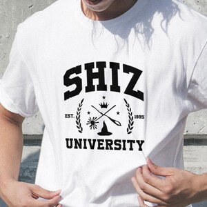 Shiz University Svg PNG, Back and Front Wizard Shiz University Shirt ...